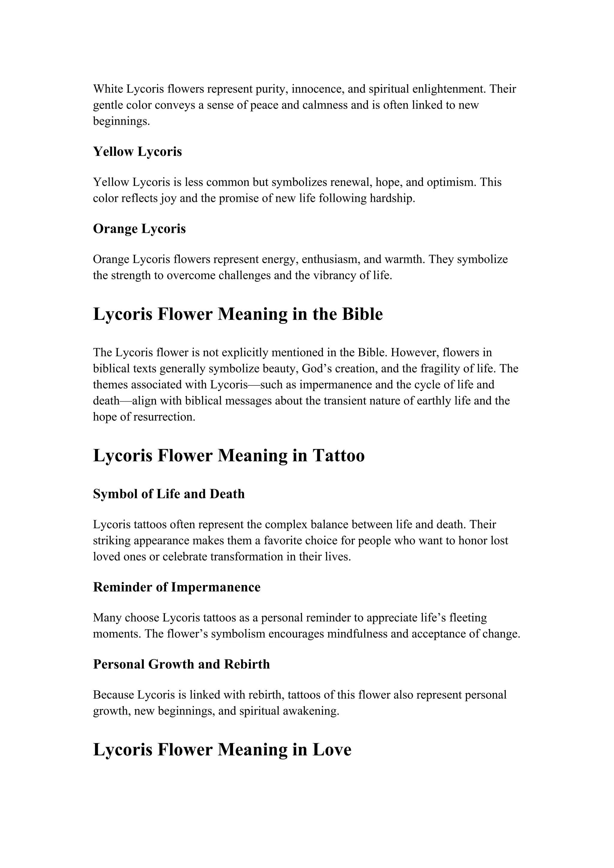 Lycoris Flower Symbolism and Meaning in Love, Death & Bible.docx