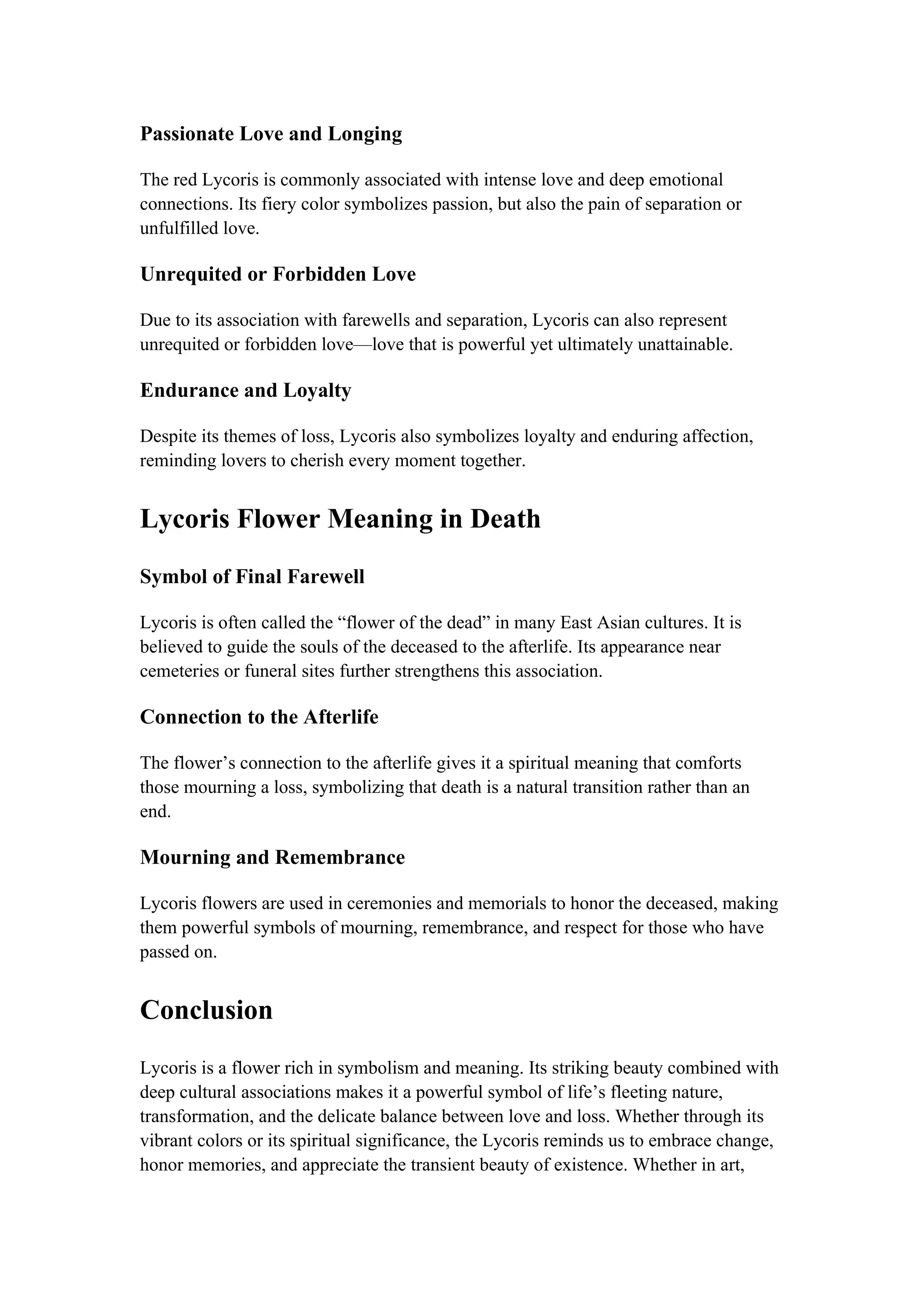 Lycoris Flower Symbolism and Meaning in Love, Death & Bible.docx