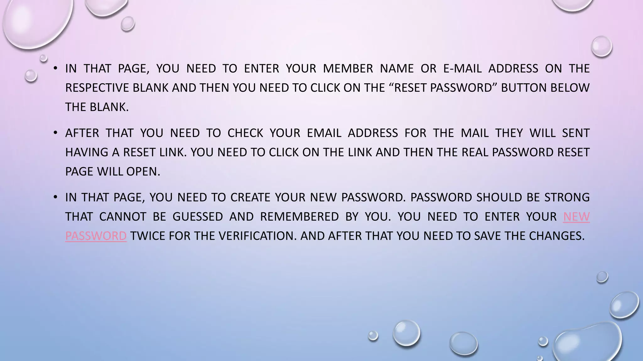 Lycos email login and reset steps | PDF