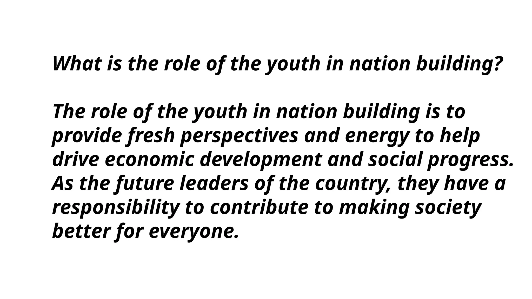 The Role of Youth in Nation Building.pptx