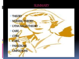 Lydia E. Hall | PPTX