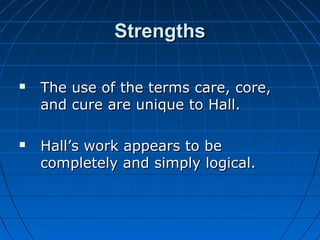 Lydia hall (core, care & cure) nursing theory | PPS