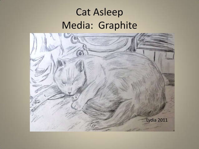 Lydia J gates Visual Arts Portfolio | PPT