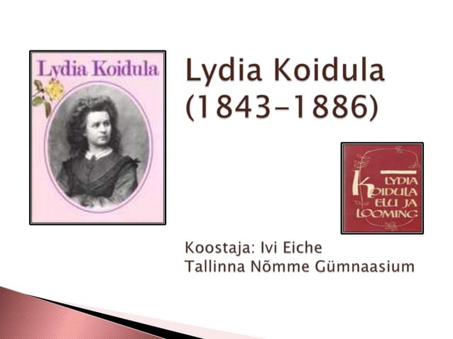 Lydia Koidula | PPTX
