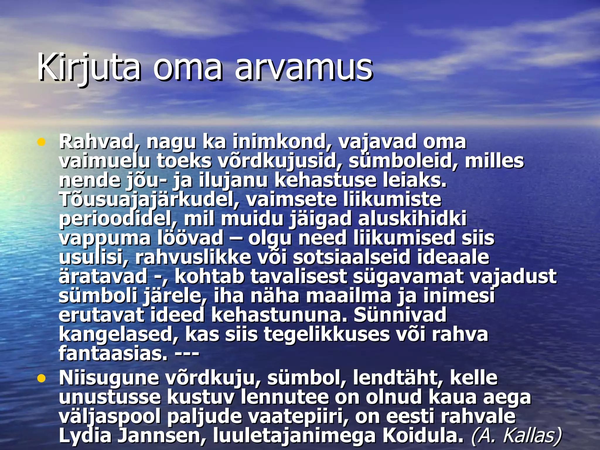 Lydia koidula | PPT