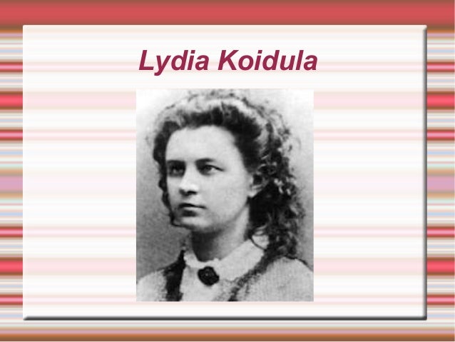 Lydia Koidula Wikipedia