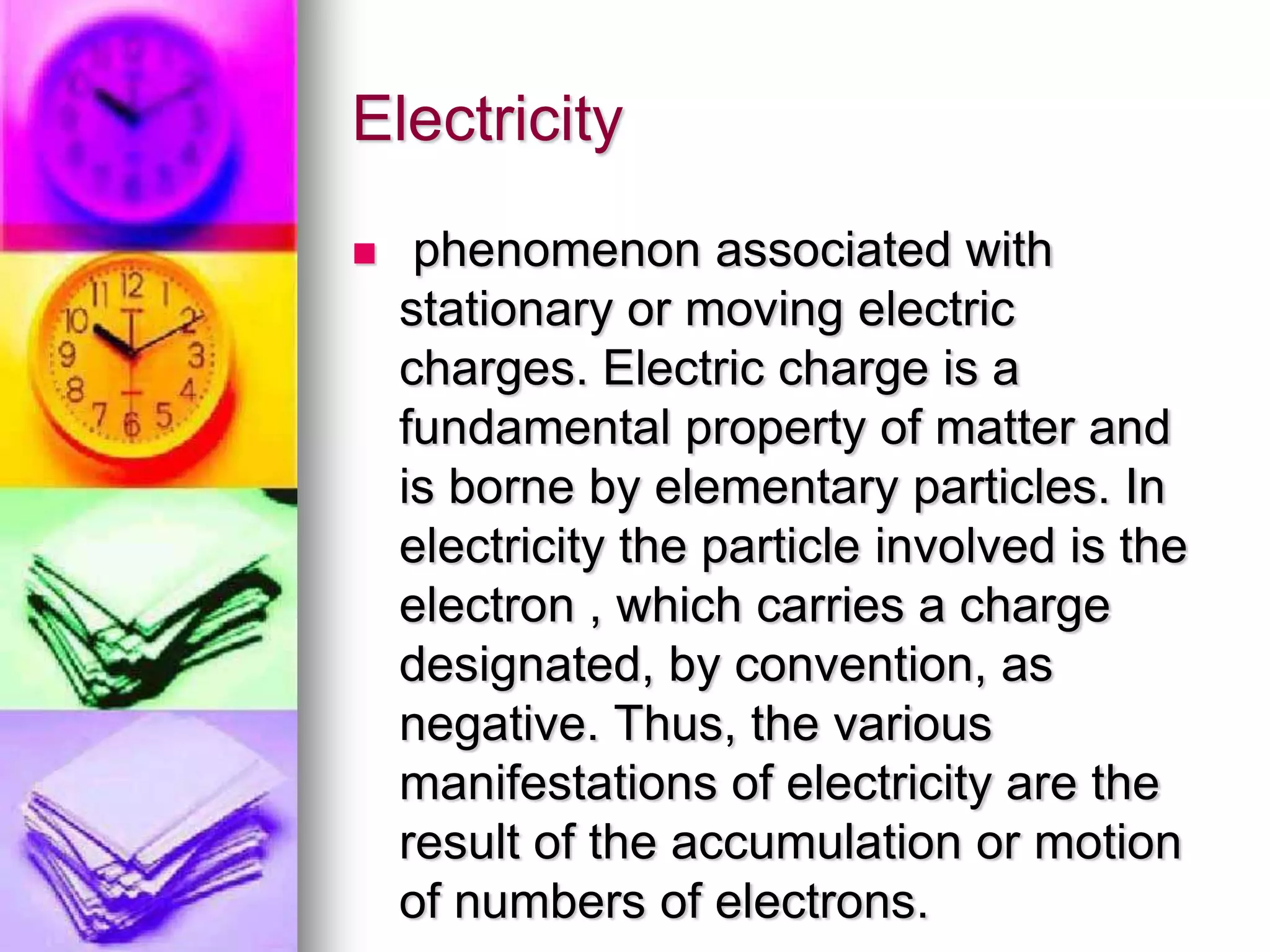 ELECTRICITY PROJECT | PPTX