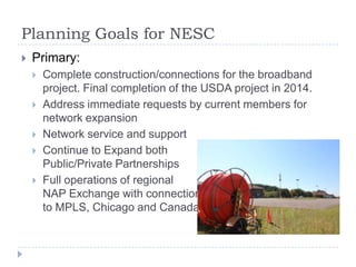 NESC ARRA Funded Fiber | PPTX