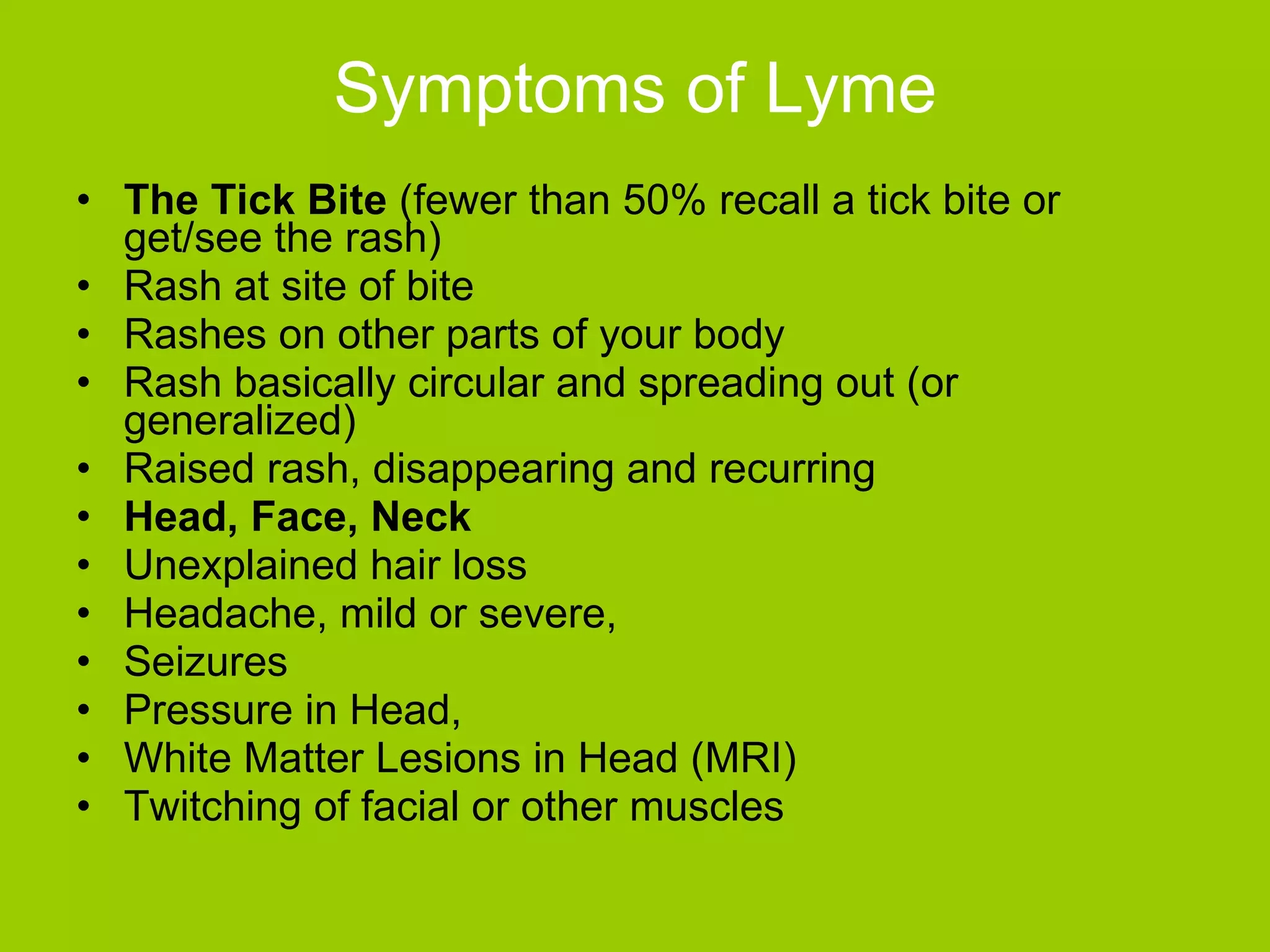 Lyme Disease | PPT