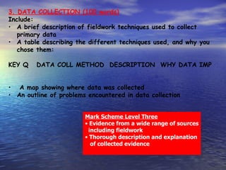 Lyme Regis fieldwork write up | PPT