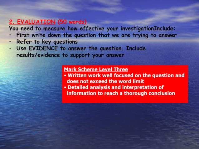 Lyme Regis fieldwork write up | PPT