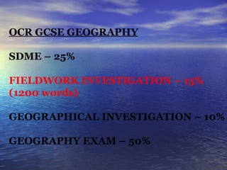 Lyme Regis fieldwork write up | PPT