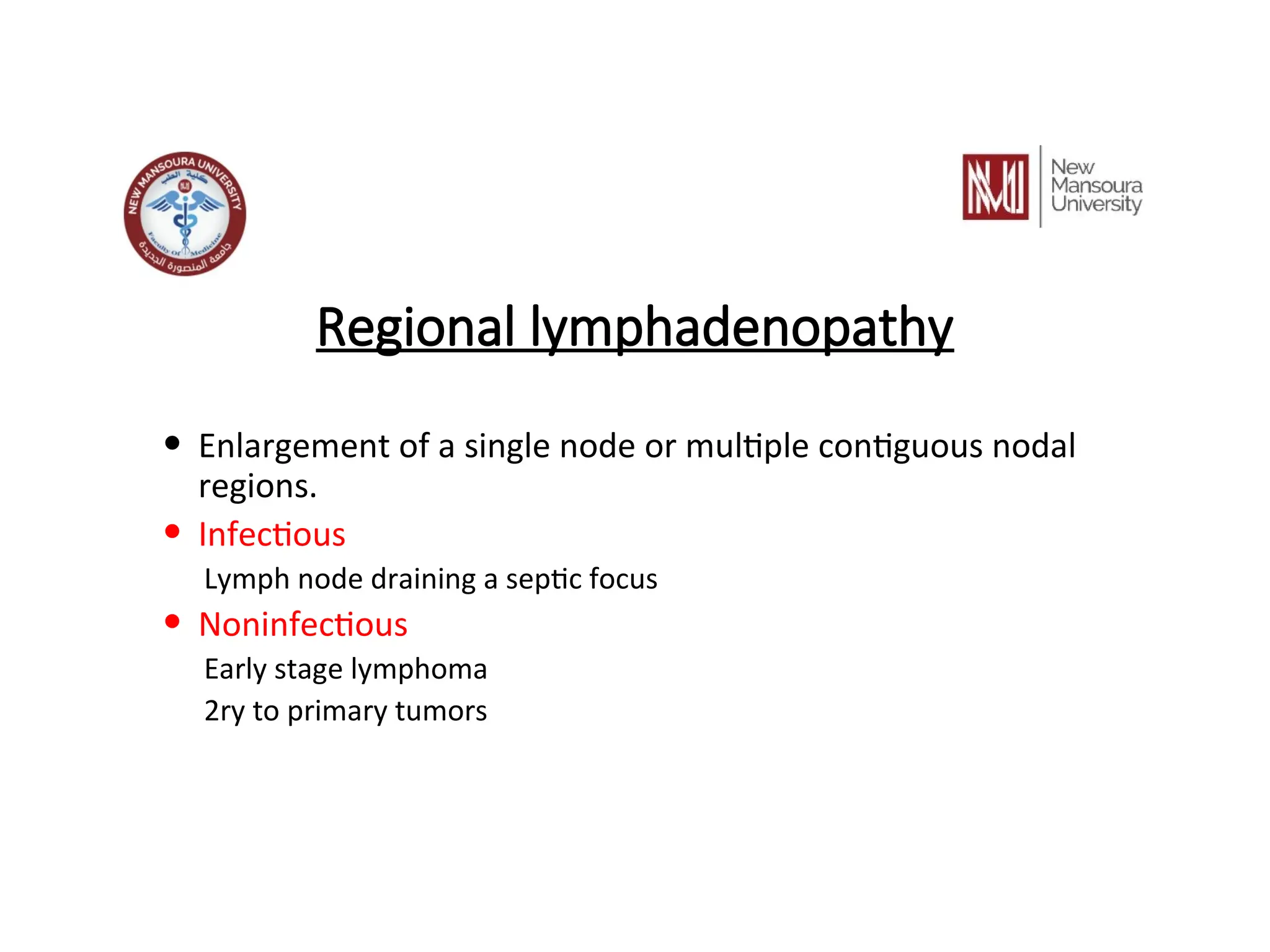 Lymphadenopathy & lymph node examination 2023 ppt | PPT