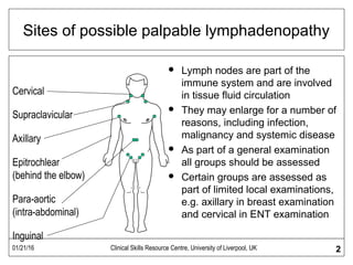 Lymph Node Examination | PPT