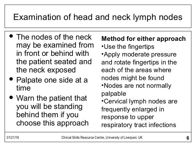 Lymph Node Examination