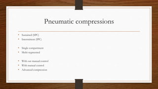 Lymphadema and pneumatic conmpressions | PPTX
