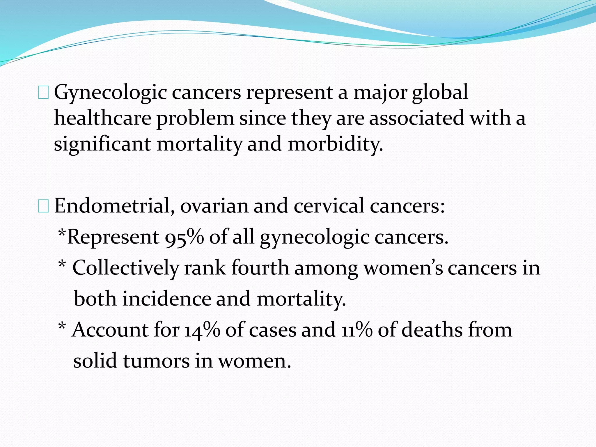 Lymphadenectomy for gynecological cancers | PPTX