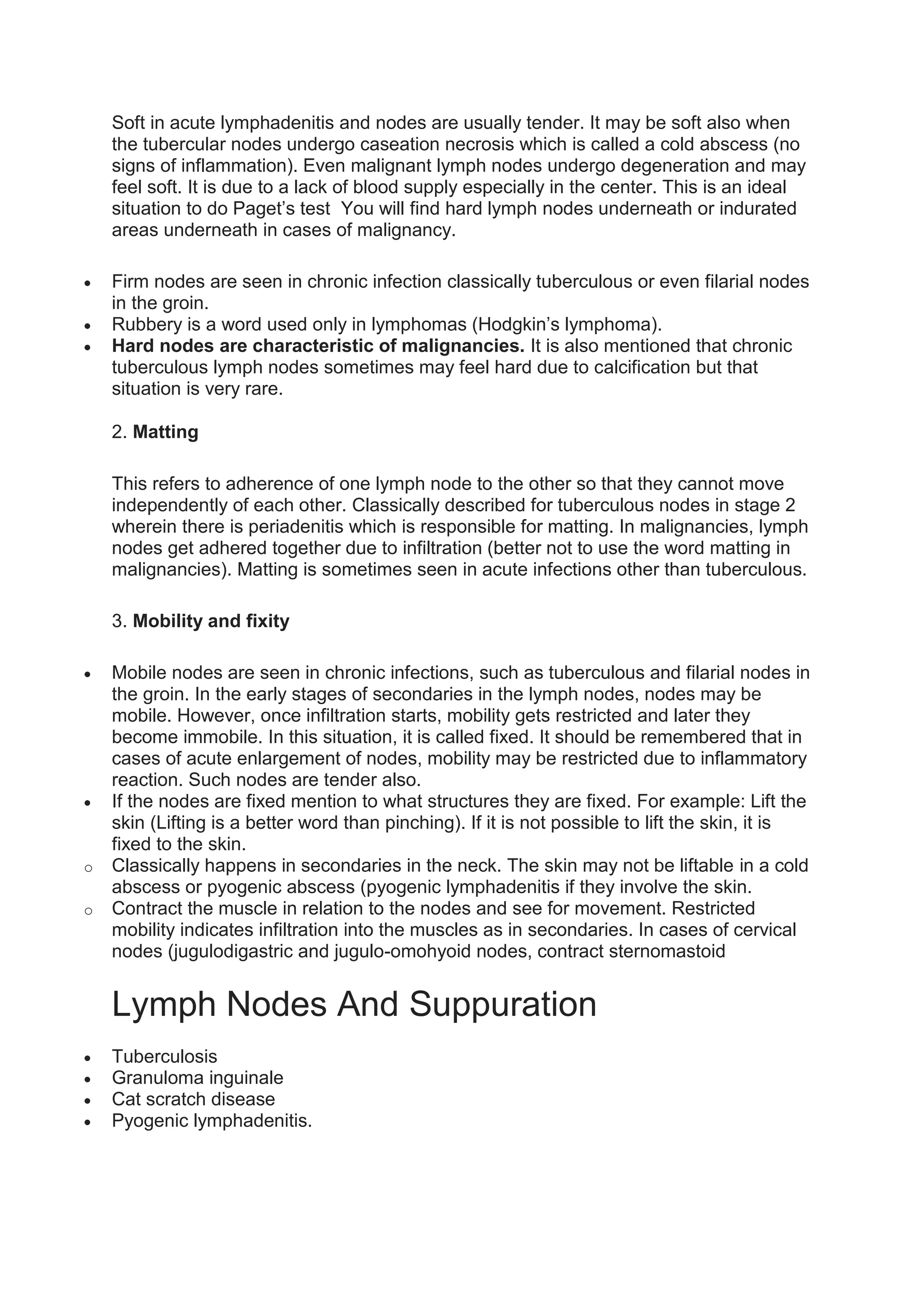Lymphadenectomy Notes Lymphatics Lymph Vessels And Lymphoma | PDF
