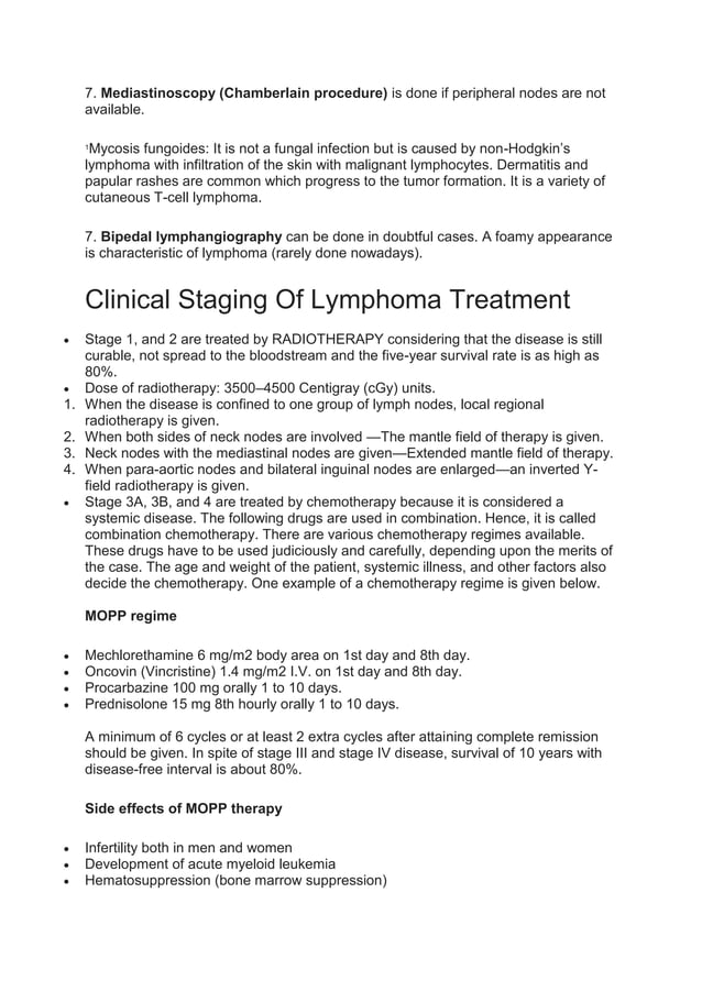 Lymphadenectomy Notes Lymphatics Lymph Vessels And Lymphoma | PDF