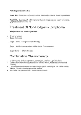 Lymphadenectomy Notes Lymphatics Lymph Vessels And Lymphoma | PDF