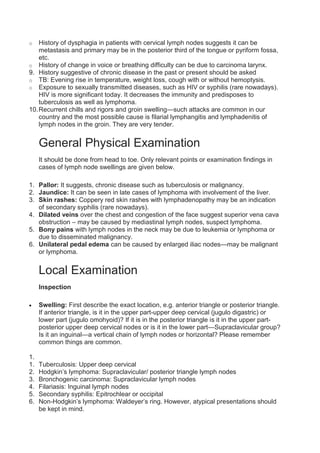 Lymphadenectomy Notes Lymphatics Lymph Vessels And Lymphoma | PDF