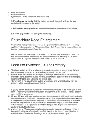 Lymphadenectomy Notes Lymphatics Lymph Vessels And Lymphoma | PDF