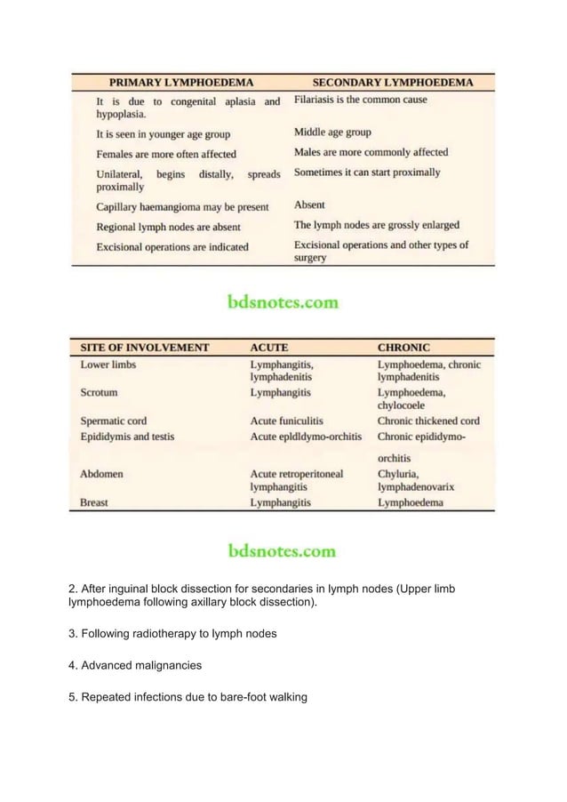 Lymphadenectomy Notes Lymphatics Lymph Vessels And Lymphoma | PDF