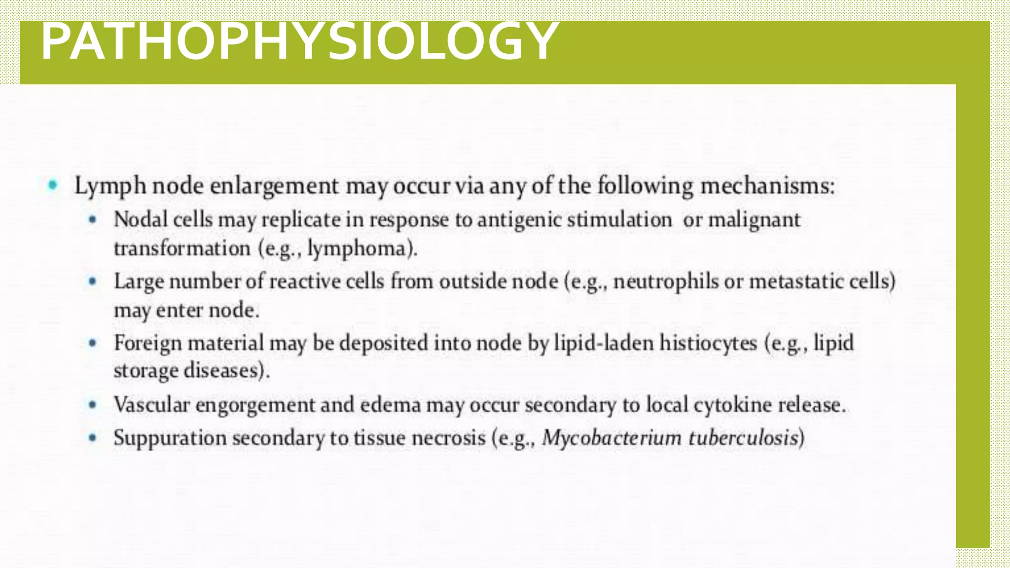 Lymphadenitis | PPTX