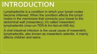 Lymphadenitis | PPTX