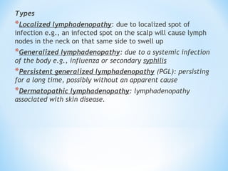 Lymphadenopathy | PPT