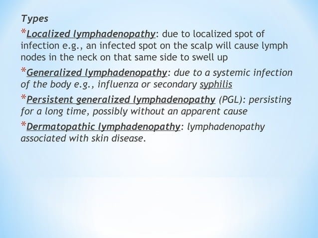 Lymphadenopathy | PPT