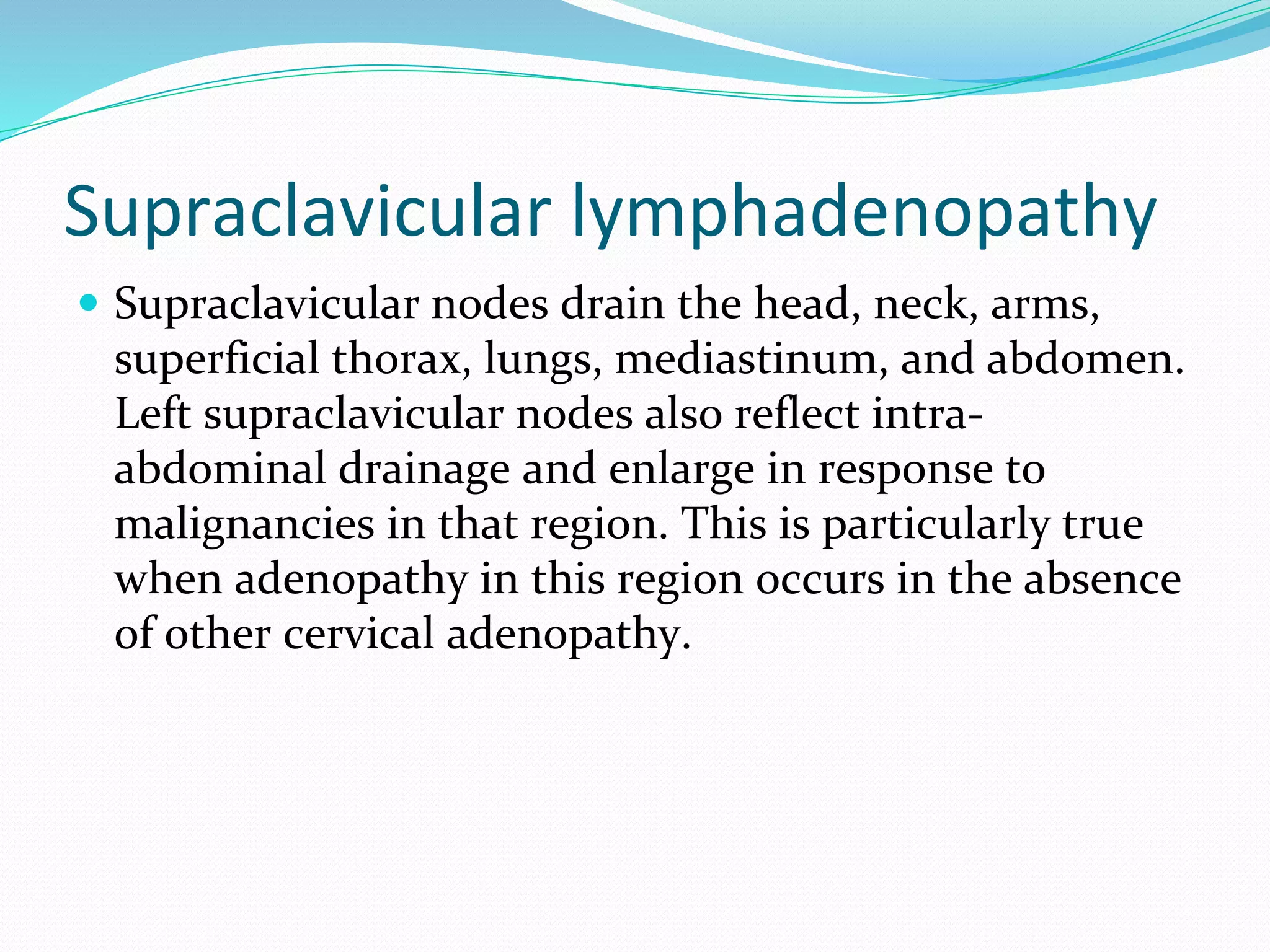 Lymphadenopathy | PPTX