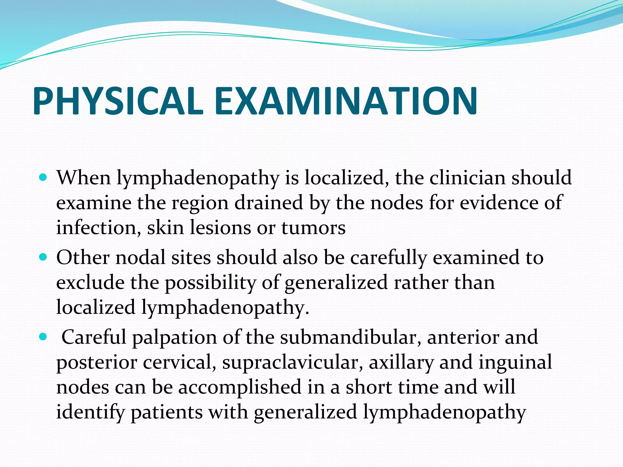 Lymphadenopathy | PPTX