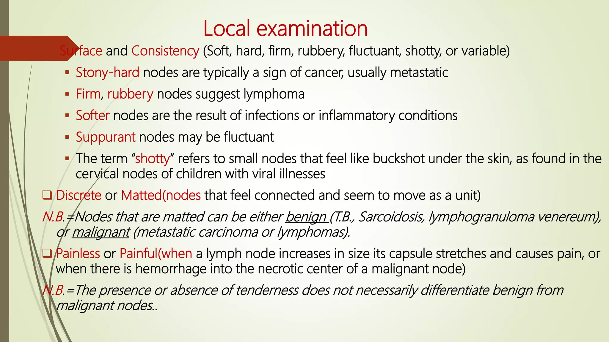 Lymphadenopathy | PPTX