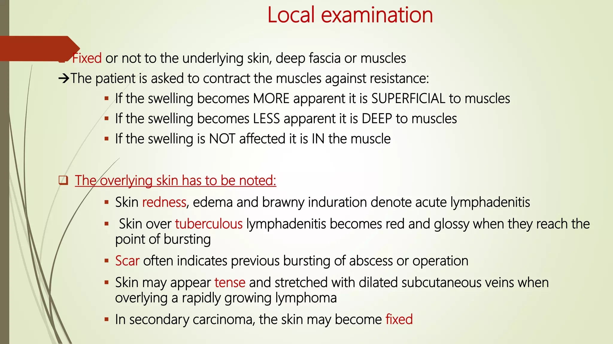 Lymphadenopathy | PPTX