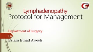 Lymphadenopathy | PPTX