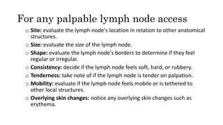 Lymphadenopathy | PPTX | Ear, Nose and Throat Conditions | Diseases and ...