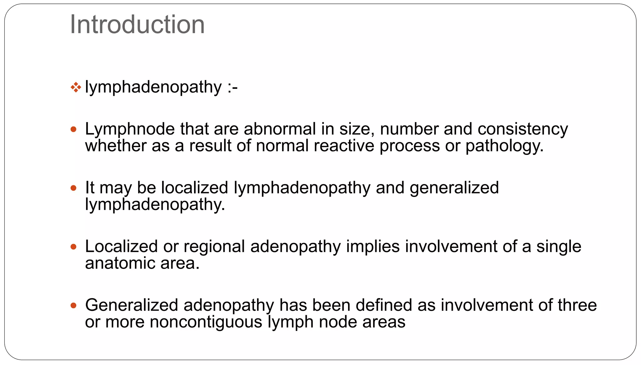 Lymphadenopathy dr bikal | PPTX