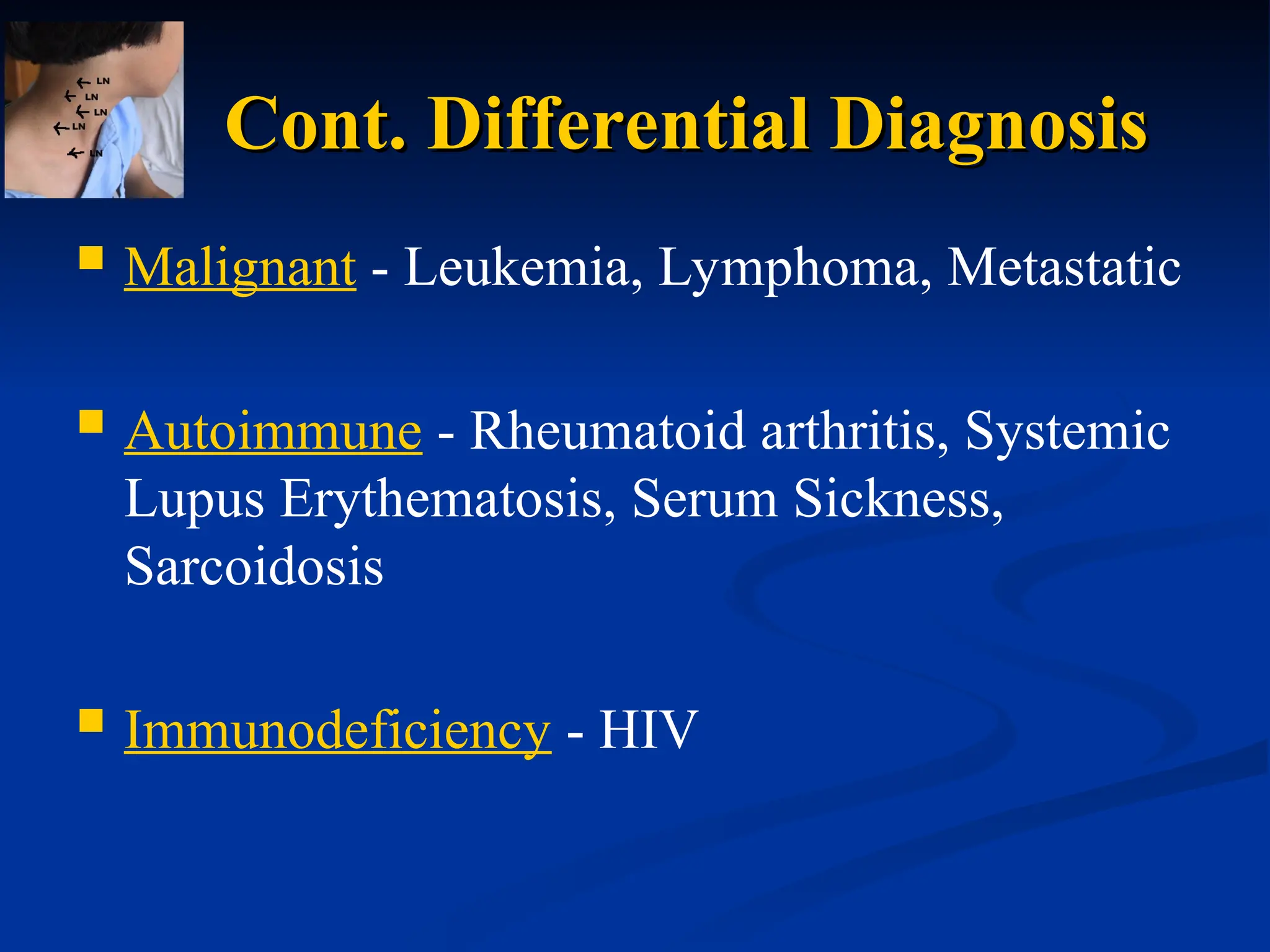 Presentation for Lymphadenopathy in Children.ppt