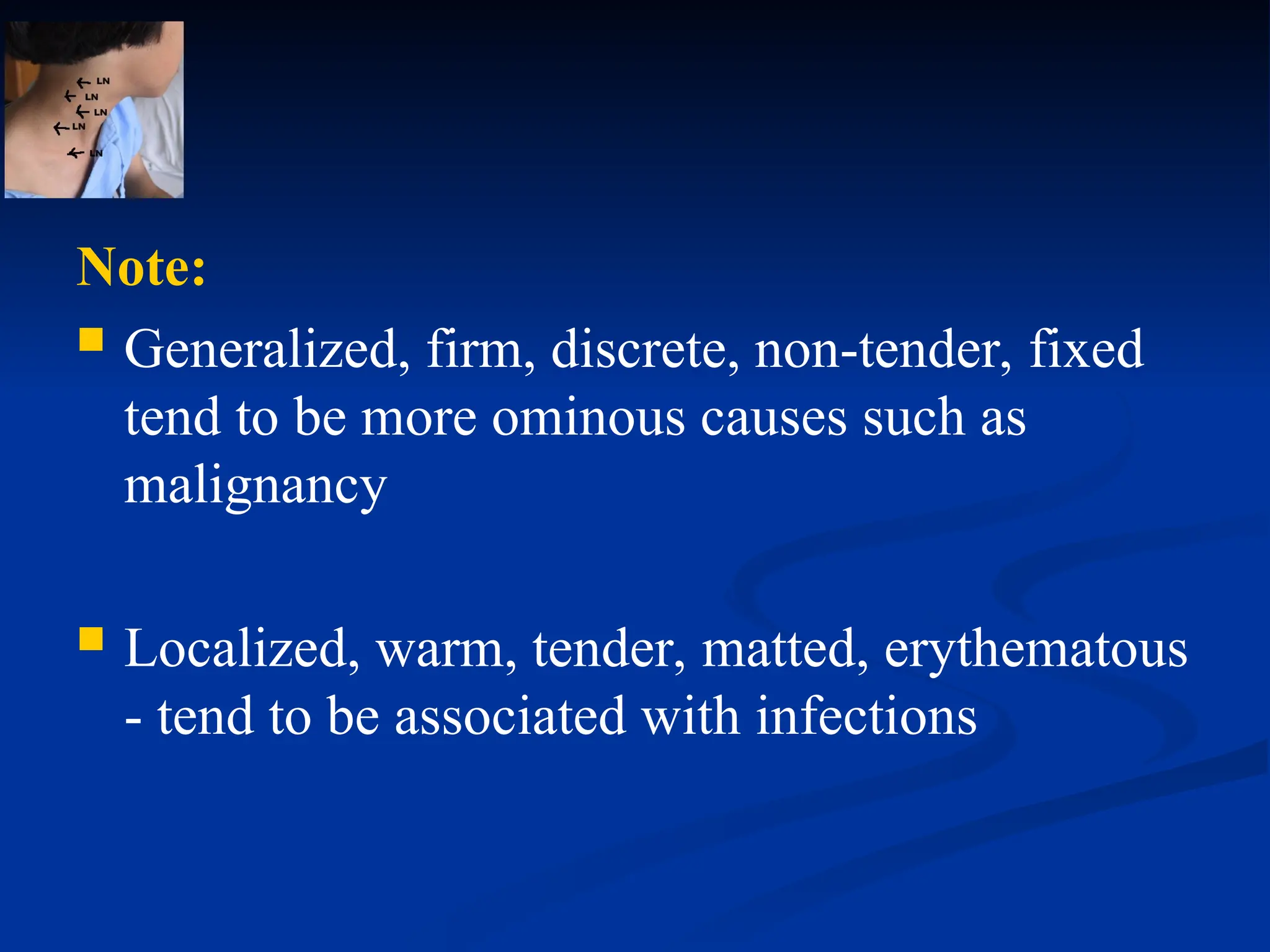 Presentation for Lymphadenopathy in Children.ppt