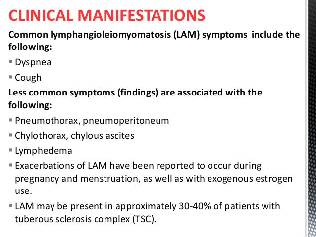 Lymphangioleiomyomatosis