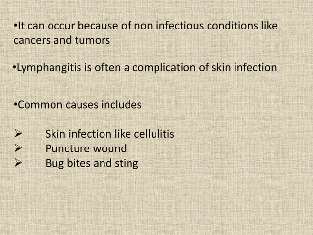 Lymphangitis-1.pptx physiotherapy ppt general surgery | PPT