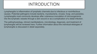 Lymphangitis | PPTX