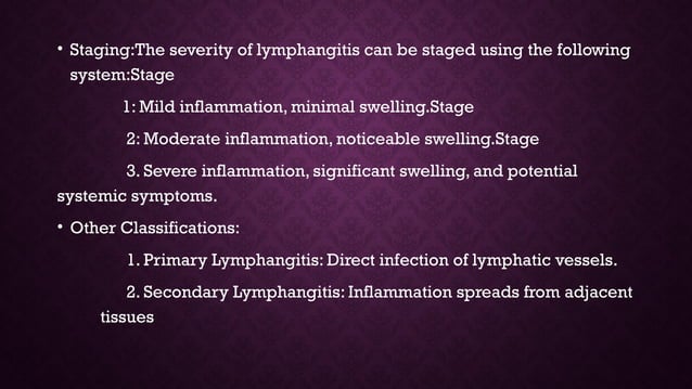 LYMPHANGITIS huu kaun kaun Katniss servi | PPT