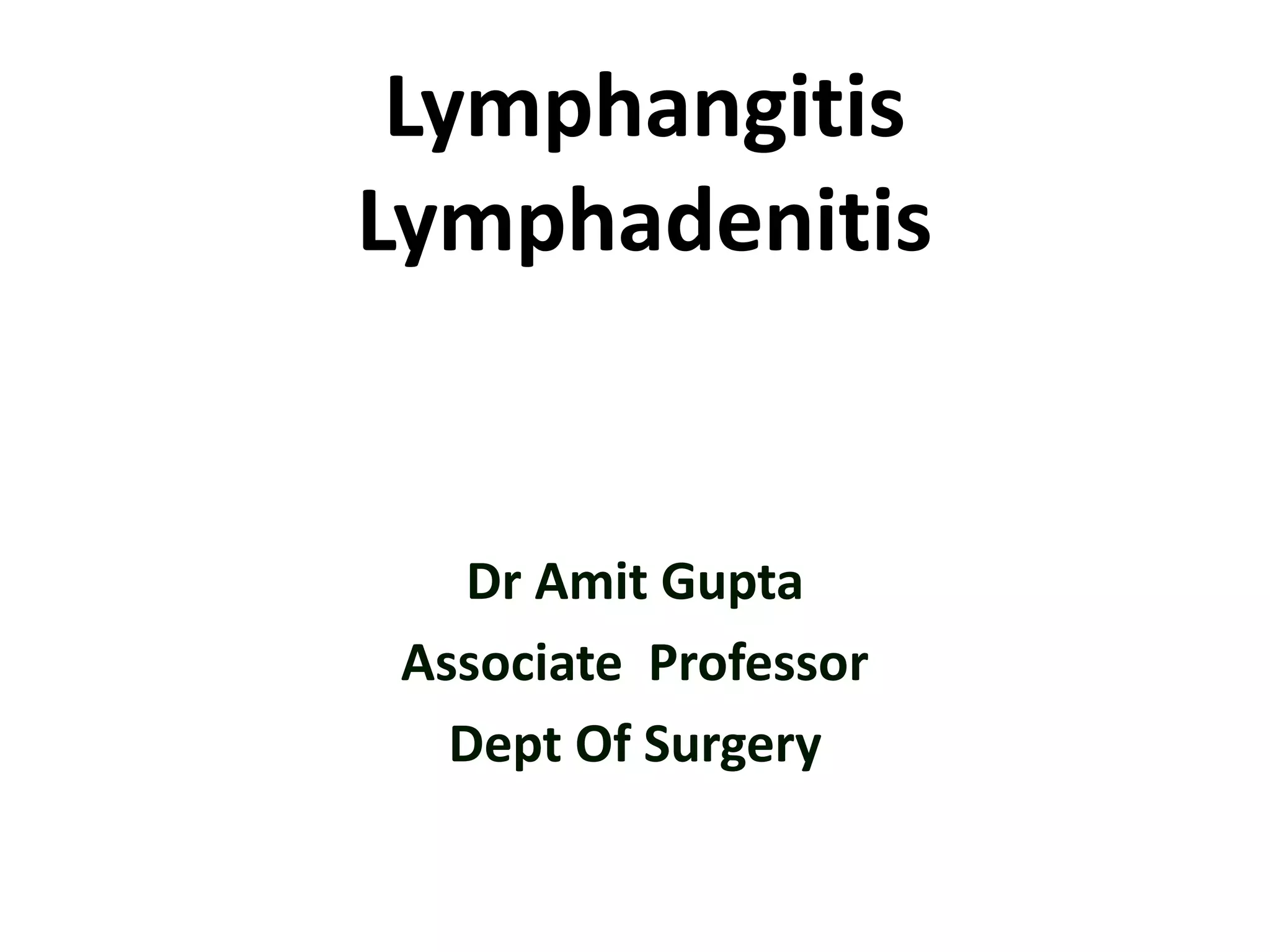 lymphangitis.ppt