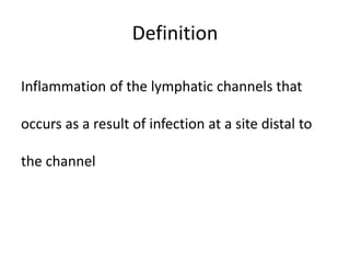 lymphangitis.ppt