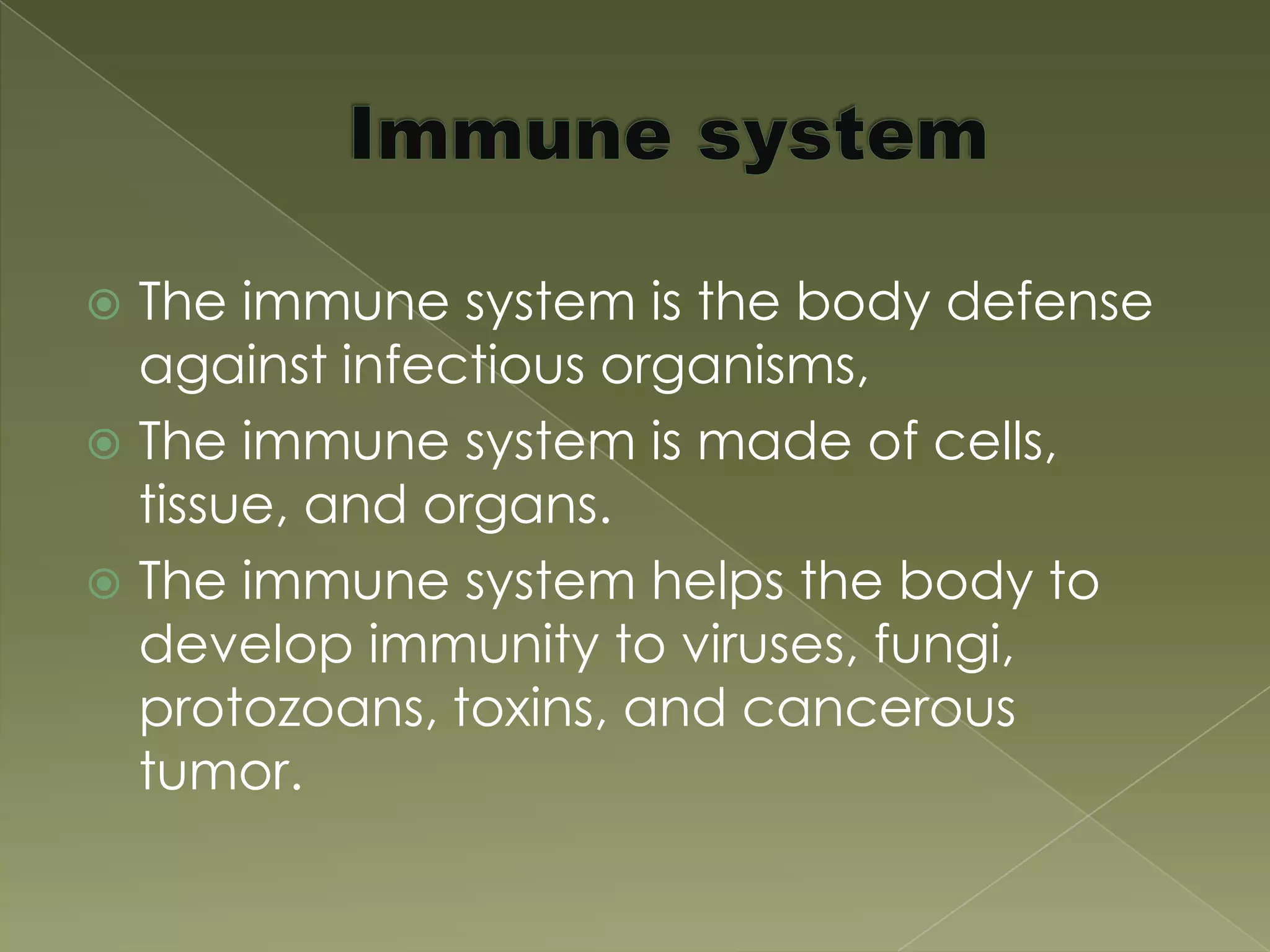 Lymphatic And Immune system terms | PPTX | Ear, Nose and Throat ...