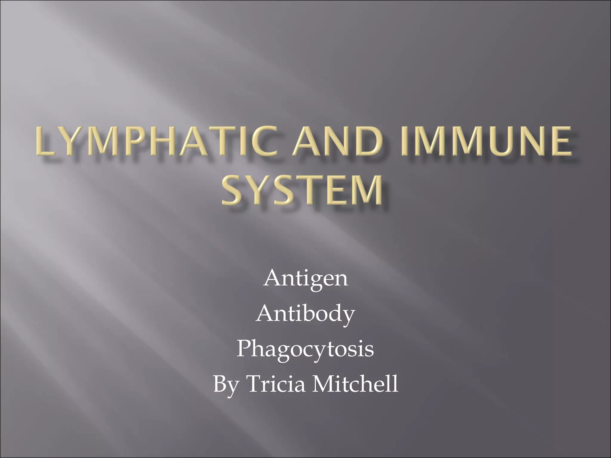 Lymphatic And Immune System | PPT