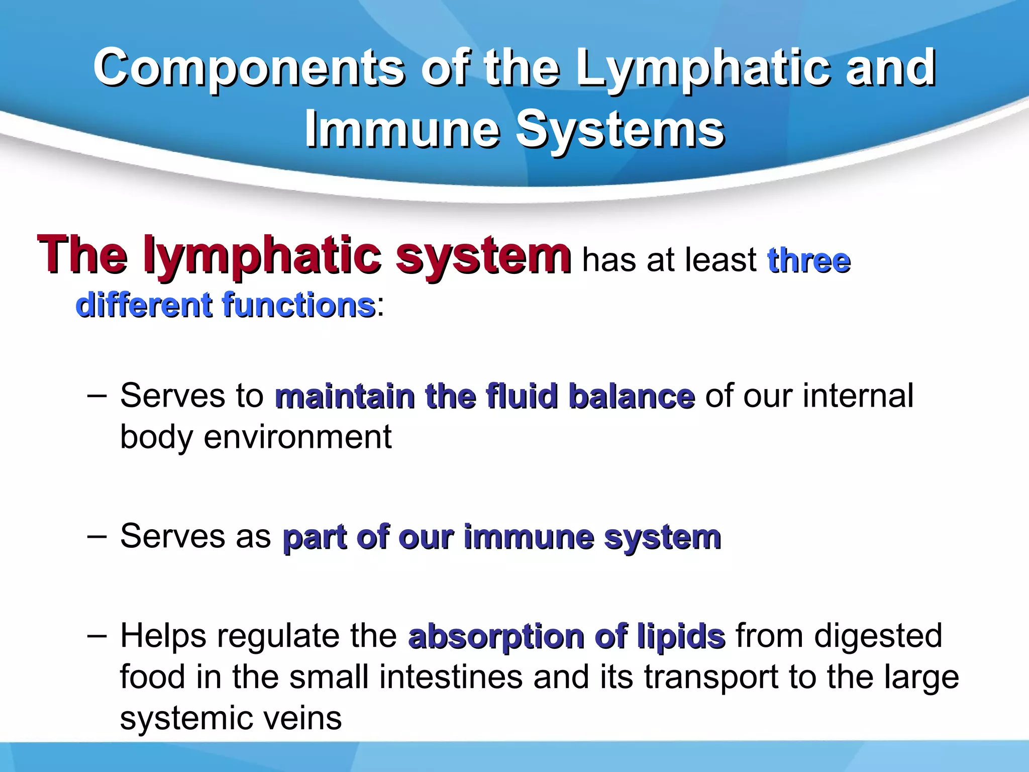 Lymphatic and immune systems | PPT