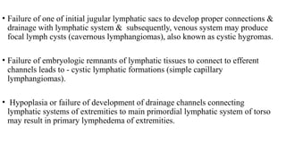 LYMPHATIC DISEASES in surgery and it's management | PPTX